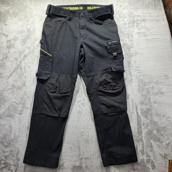 Duluth Trading Co | Pants | Duluth Trading Co Pants Mens 38x34 Black ...